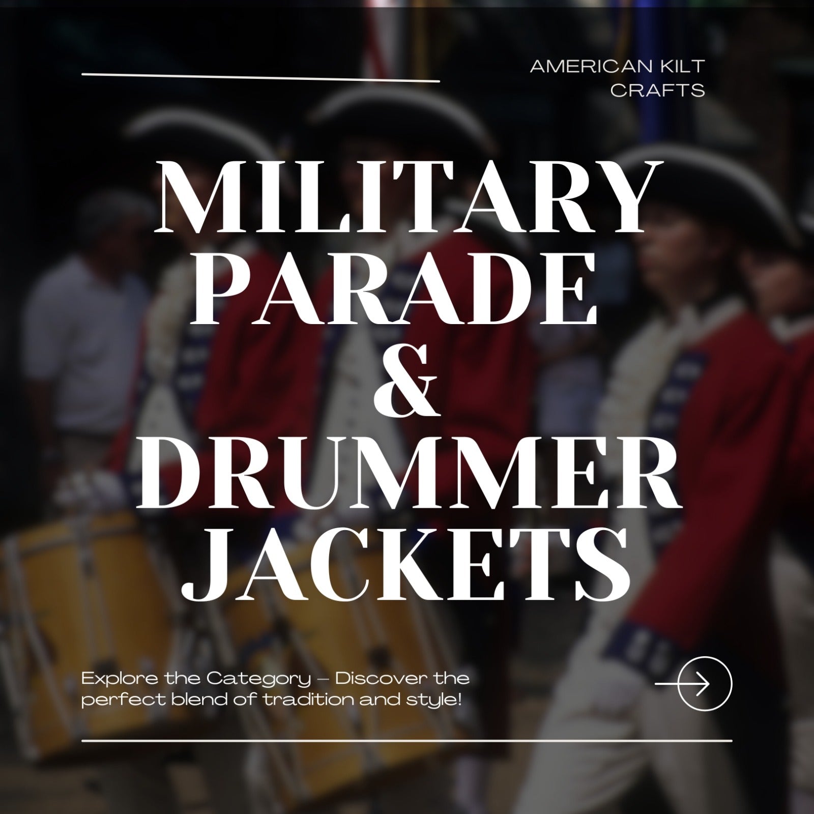 Military Overcoat - Military Parade Jackets - American kilt crafts
