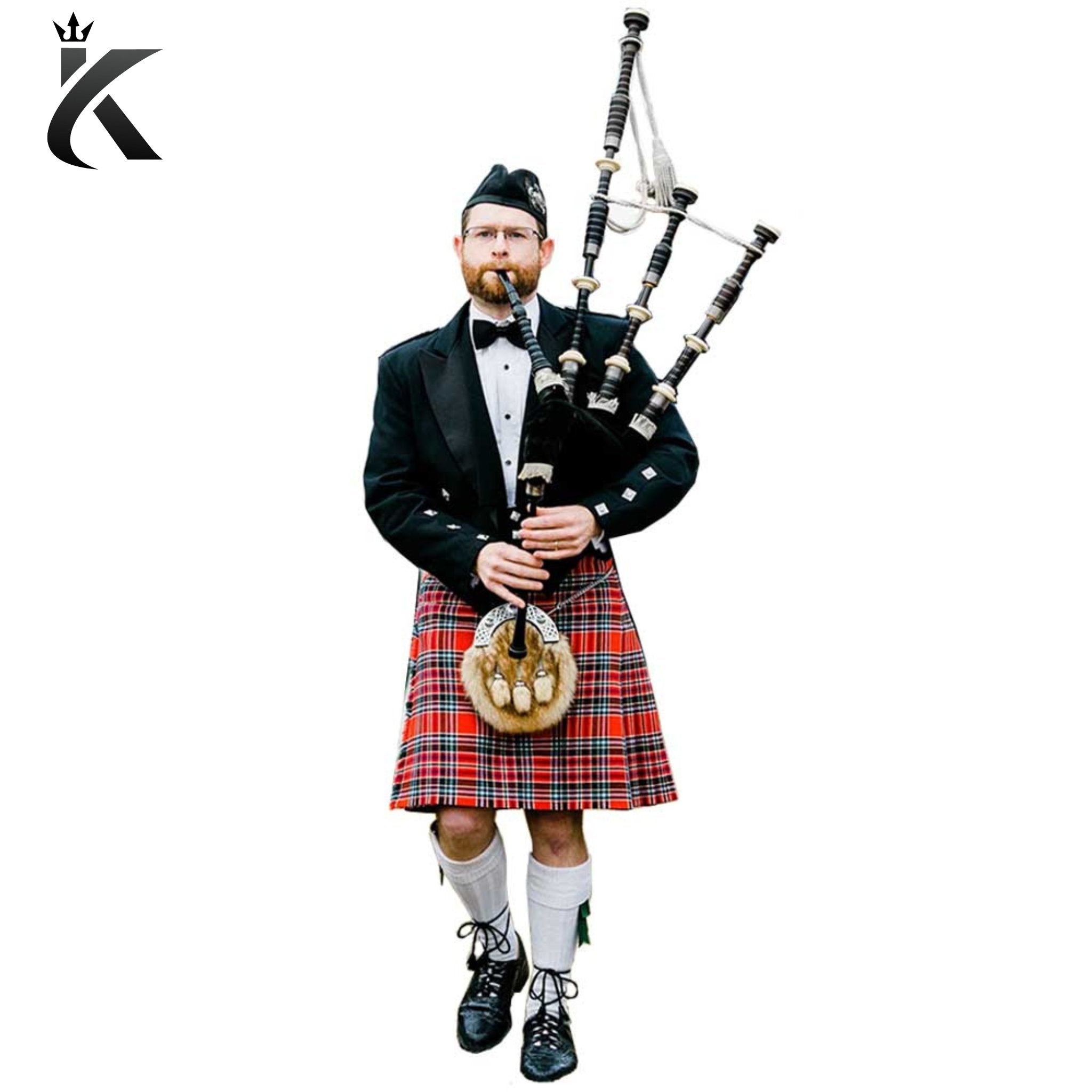 Bagpiper Outfits Uniforms - American kilt crafts