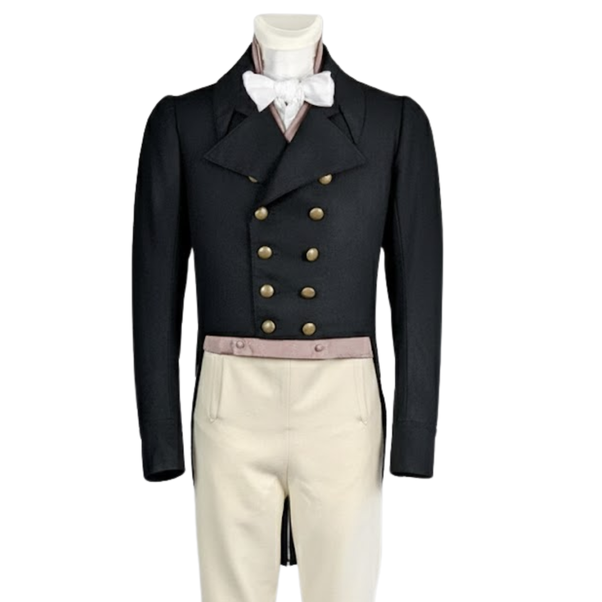 Men’s Regency Tailcoat - Classic 19th Century Historical Formal Coat ...